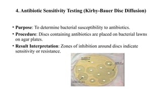 Tests in Microbiology Lab - Microbiology for Lab Technicians | PPT