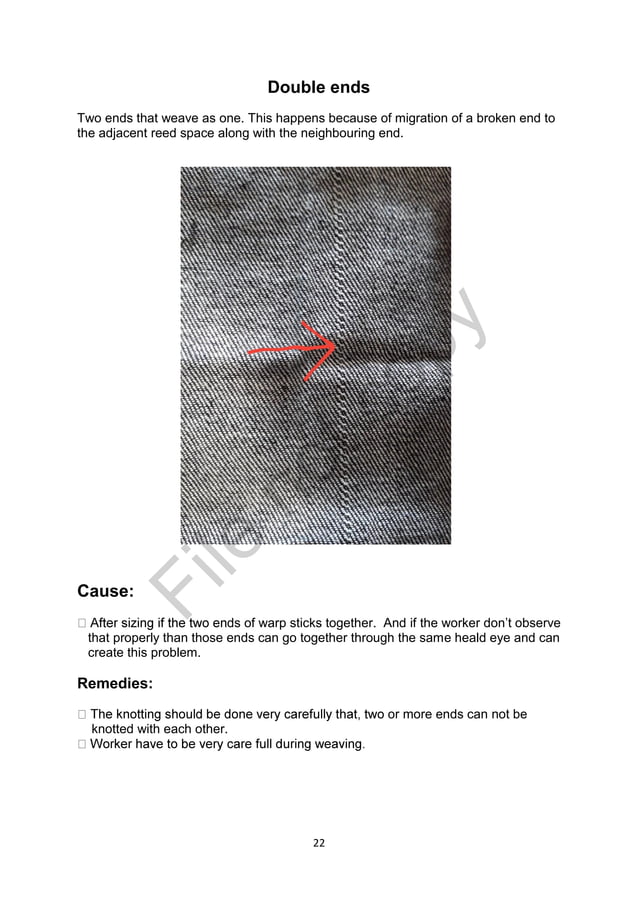 textile fabric defects | PDF | Needlework | Arts and Crafts