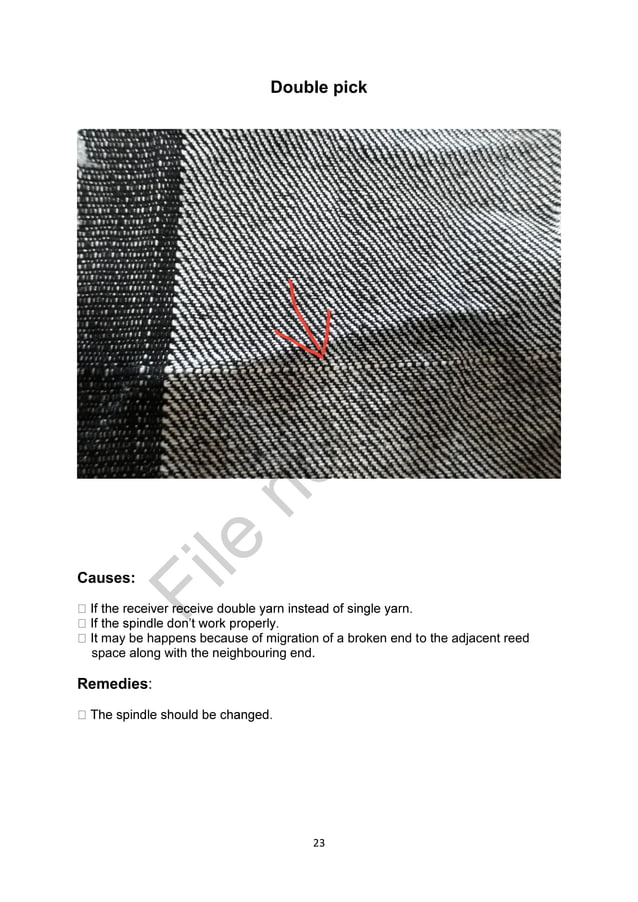 textile fabric defects | PDF | Needlework | Arts and Crafts