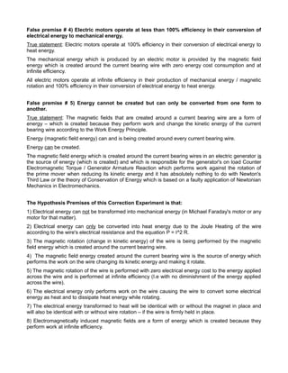 3 CORRECTIONS to Michael Faraday's Electric Magnetic Rotation Apparatus ...