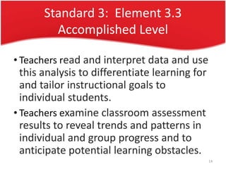 Standard 3: Assessment | PPTX