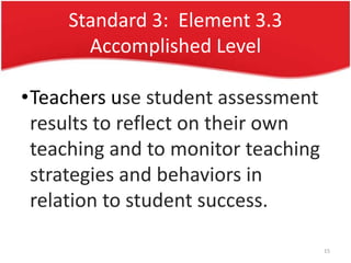 Standard 3: Assessment | PPTX