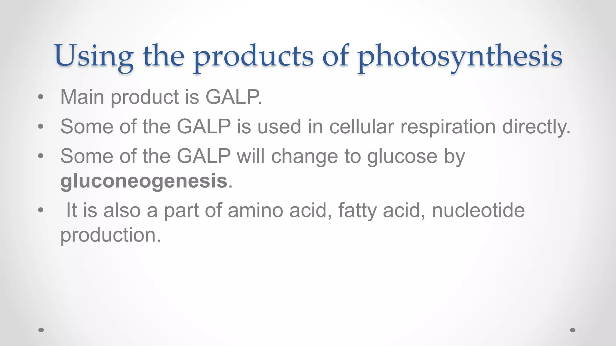 A level Biology-The biochemistry of photosynthesis | PPTX