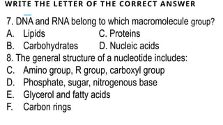 The Chemistry of Life (Biomolecules).pptx