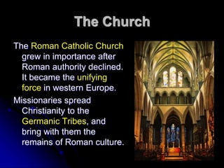 Church in the Early Middle Ages | PPTX
