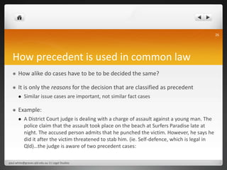 3 The Court System | PPTX | Law