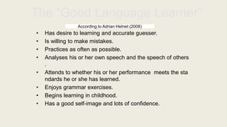 Second Language Acquisition | PPTX
