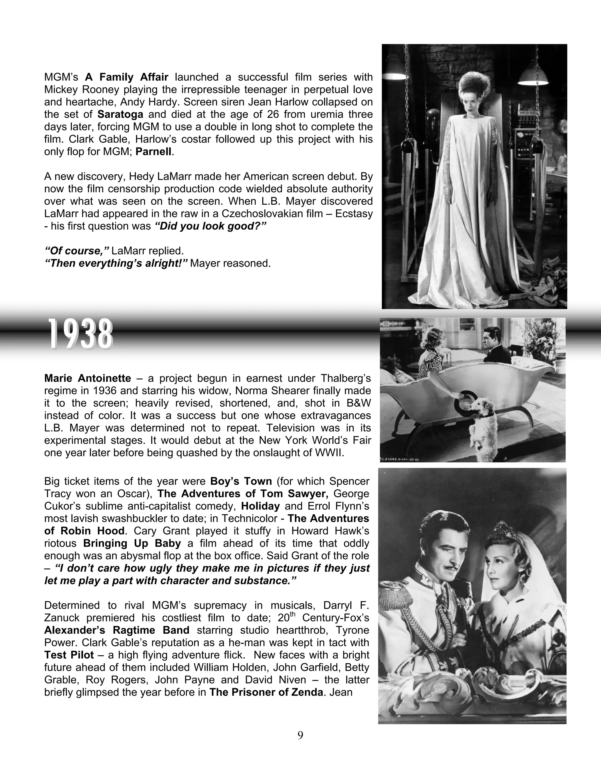 3) The Hollywood Art 1930 1939 Part Two | PDF