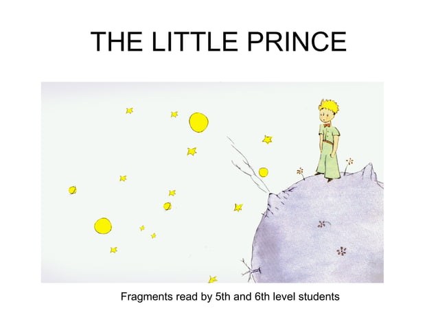 3 the little prince cole | PPS | Geography | Science