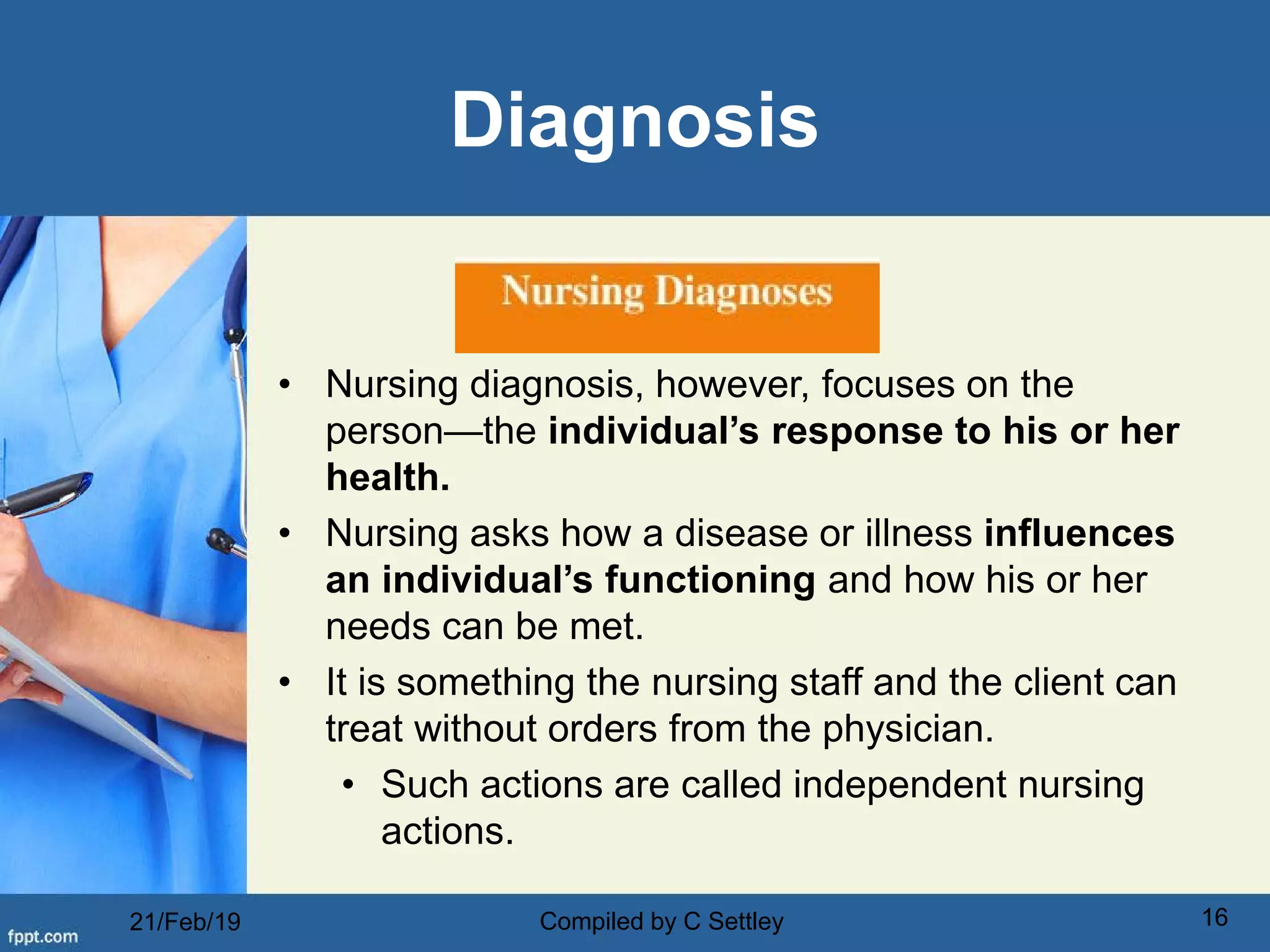 3 the nursing process diagnosis | PDF