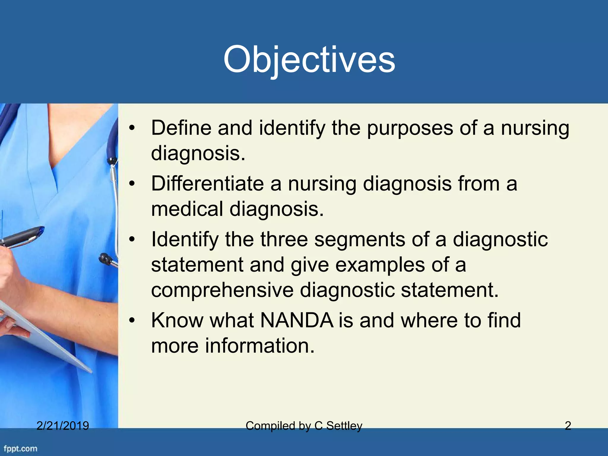 3 the nursing process diagnosis | PDF