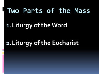 3) Order of the Holy Mass | PPTX