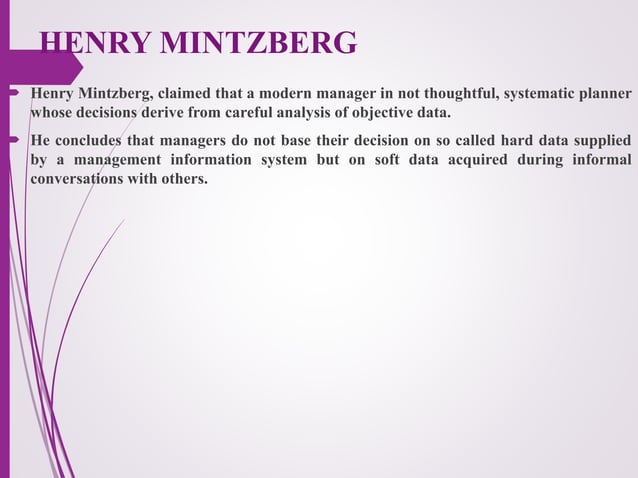 Theories And Models of management PPT | PPT