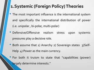 Theories of the United States Foreign Policy.ppt
