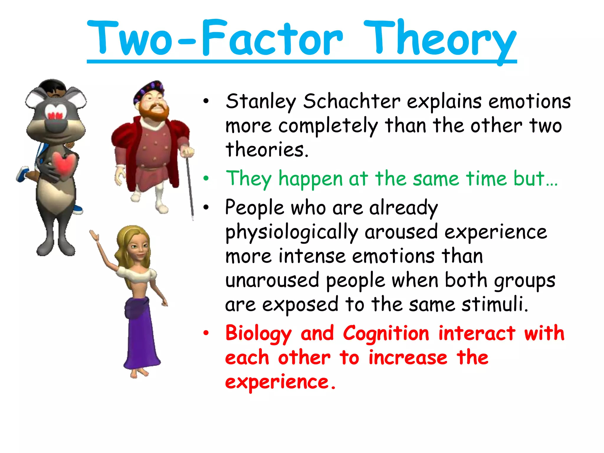 3 Emotional Theories | PPTX