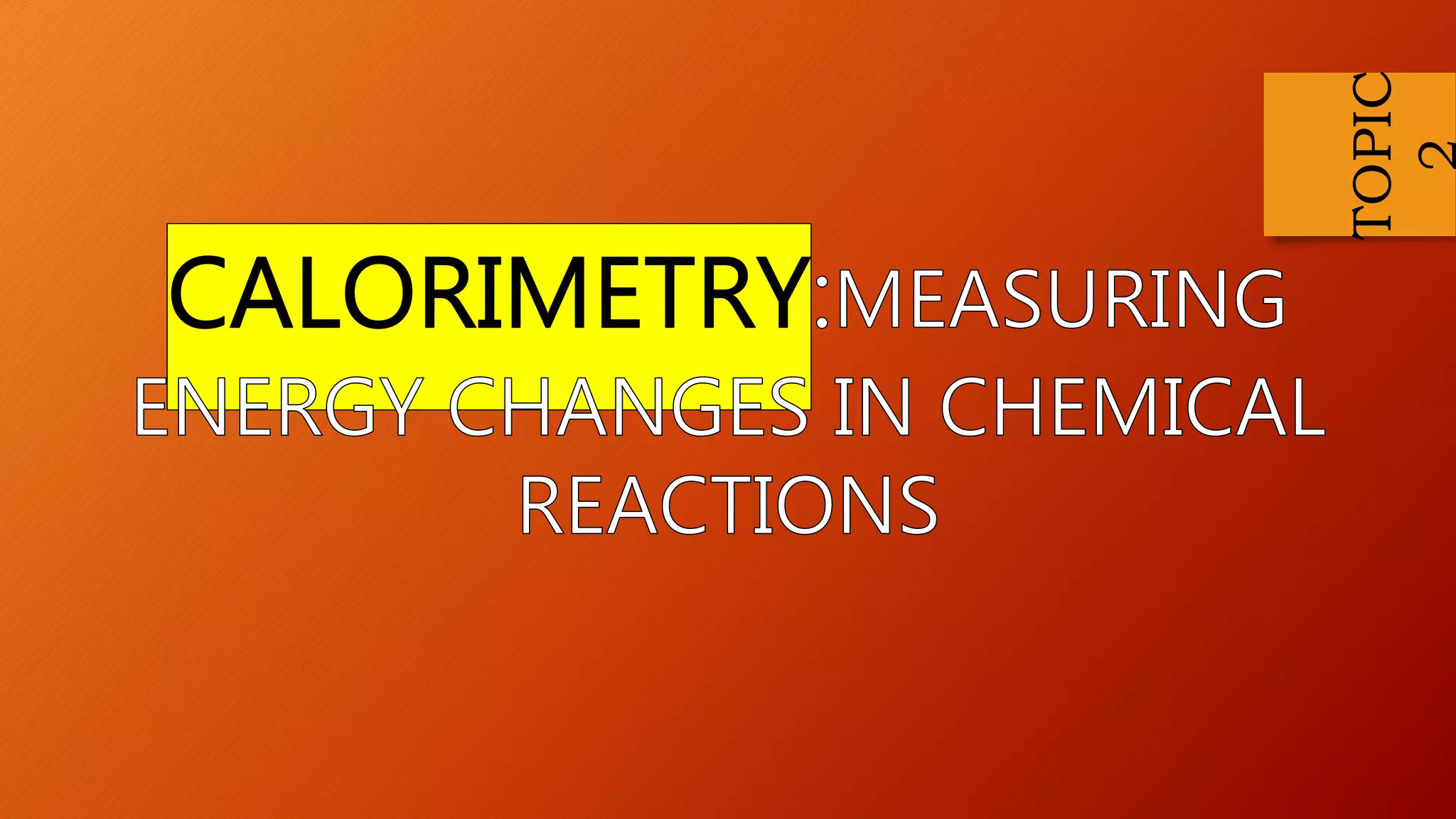 Thermochemistry | PPTX