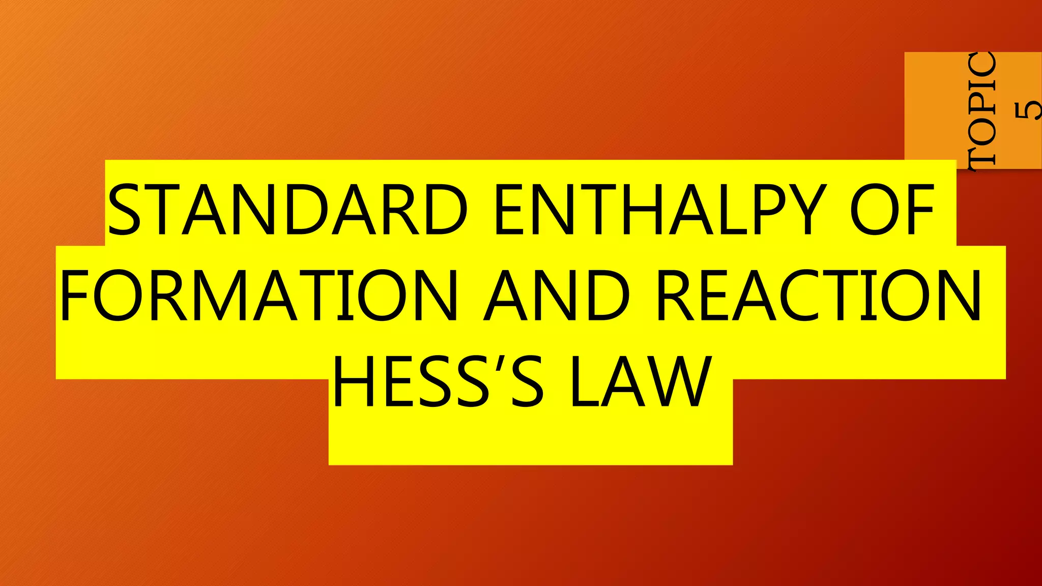 Thermochemistry | PPTX