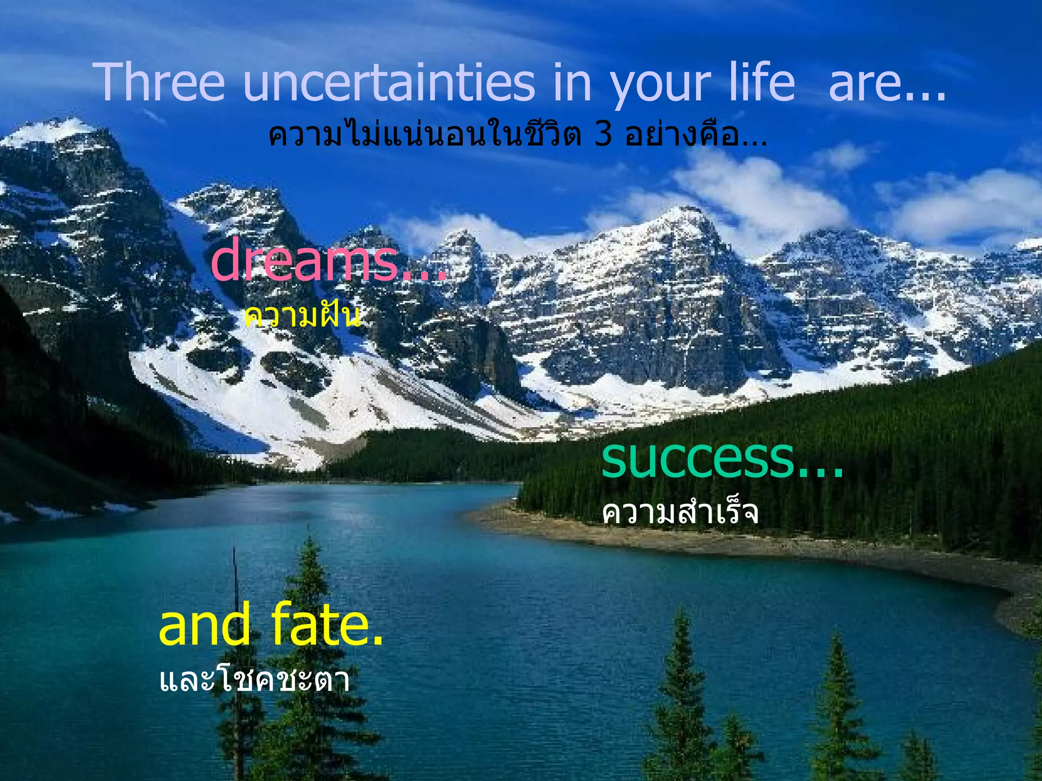 3things In Life | PPS