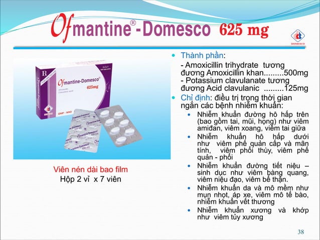 3 thuoc chong nhiem khuan penicillin | PDF