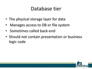 3 tier architecture | PPTX