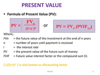 3 time value_of_money_slides - Basic Finance | PDF