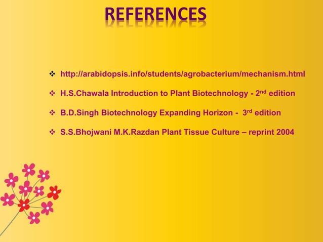 Ti plasmid as a vector, | PPTX | Biotech and Biomedical Industry ...