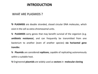 Ti plasmid as a vector, | PPTX