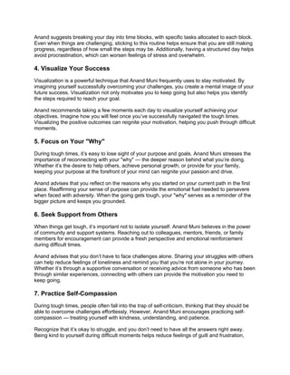 Tips for Staying Motivated During Tough Times by Anand Muni.docx