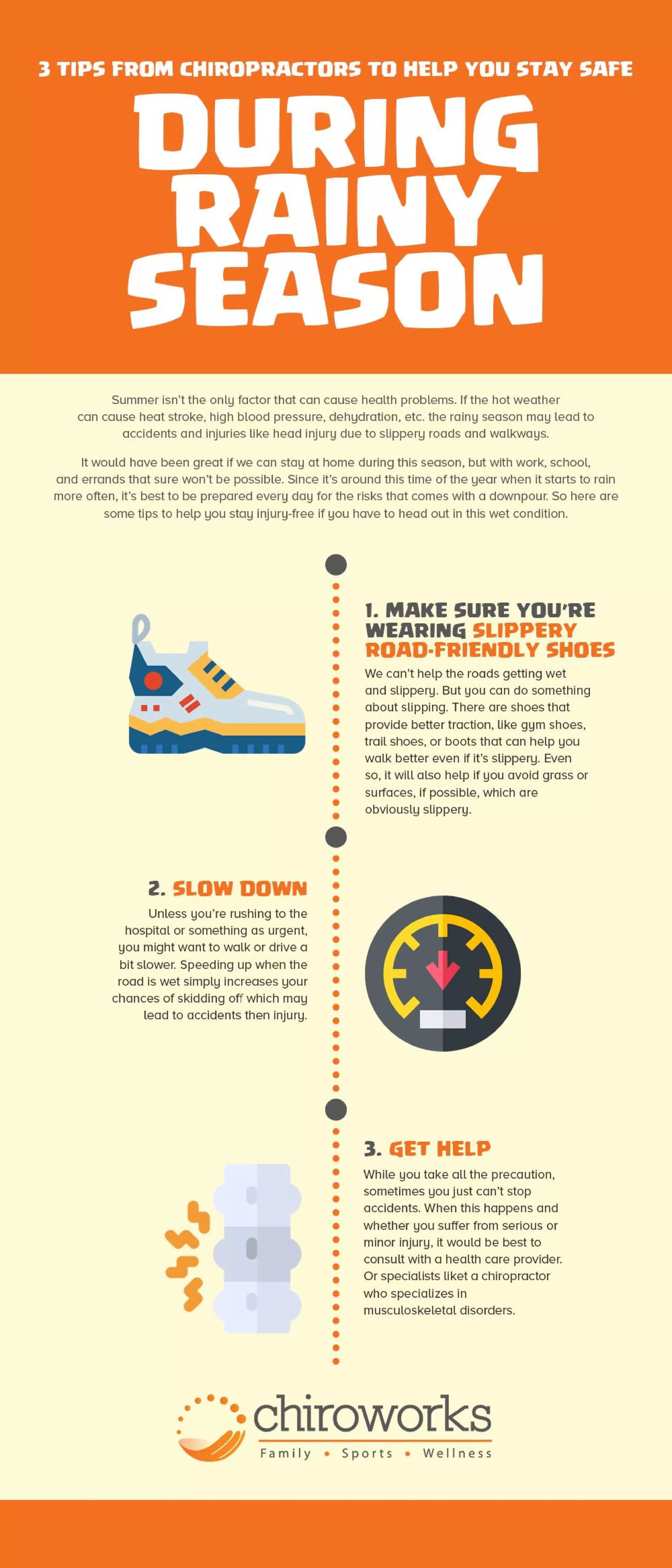 3 tips from chiropractors to help you stay safe during rainy season | PDF