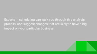 3 Tips to Improve Your Scheduling Process | PDF | Business | Business ...