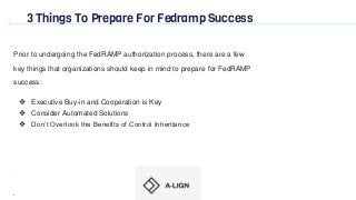 3 Tips to Prepare for FedRAMP Authorization | PPT
