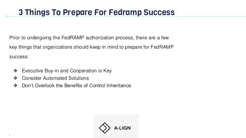 3 Tips to Prepare for FedRAMP Authorization | PPT