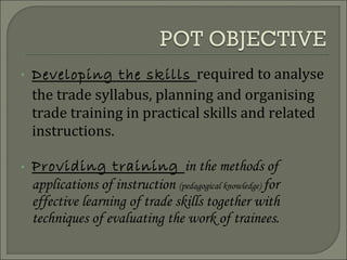 Training Methodology handouts | PPT