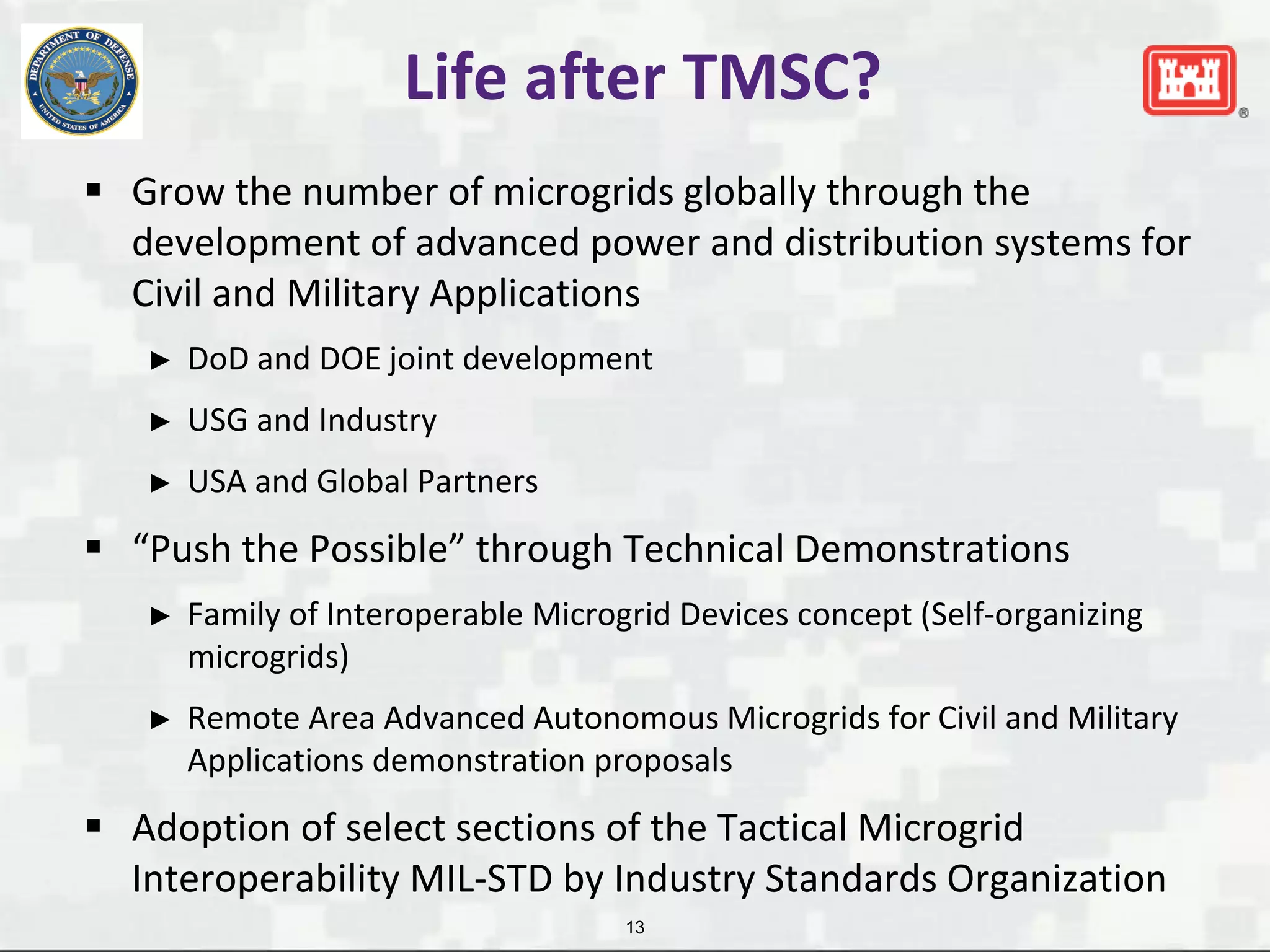 8.3_TMSC Overview_Bozada_EPRI/SNL Microgrid Symposium | PDF