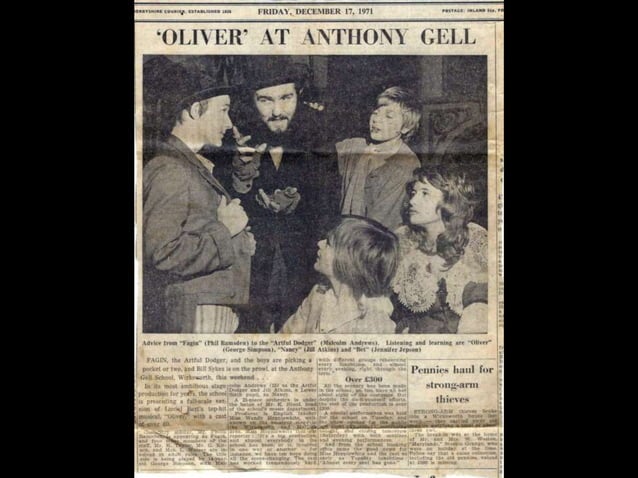 Anthony Gell School 50 years in 50 mins | PPTX