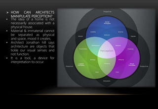 immateriality in architecture | PPTX