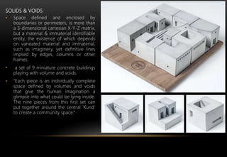 immateriality in architecture | PPT