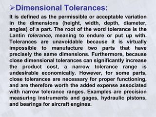Tolerance geometry | PPT