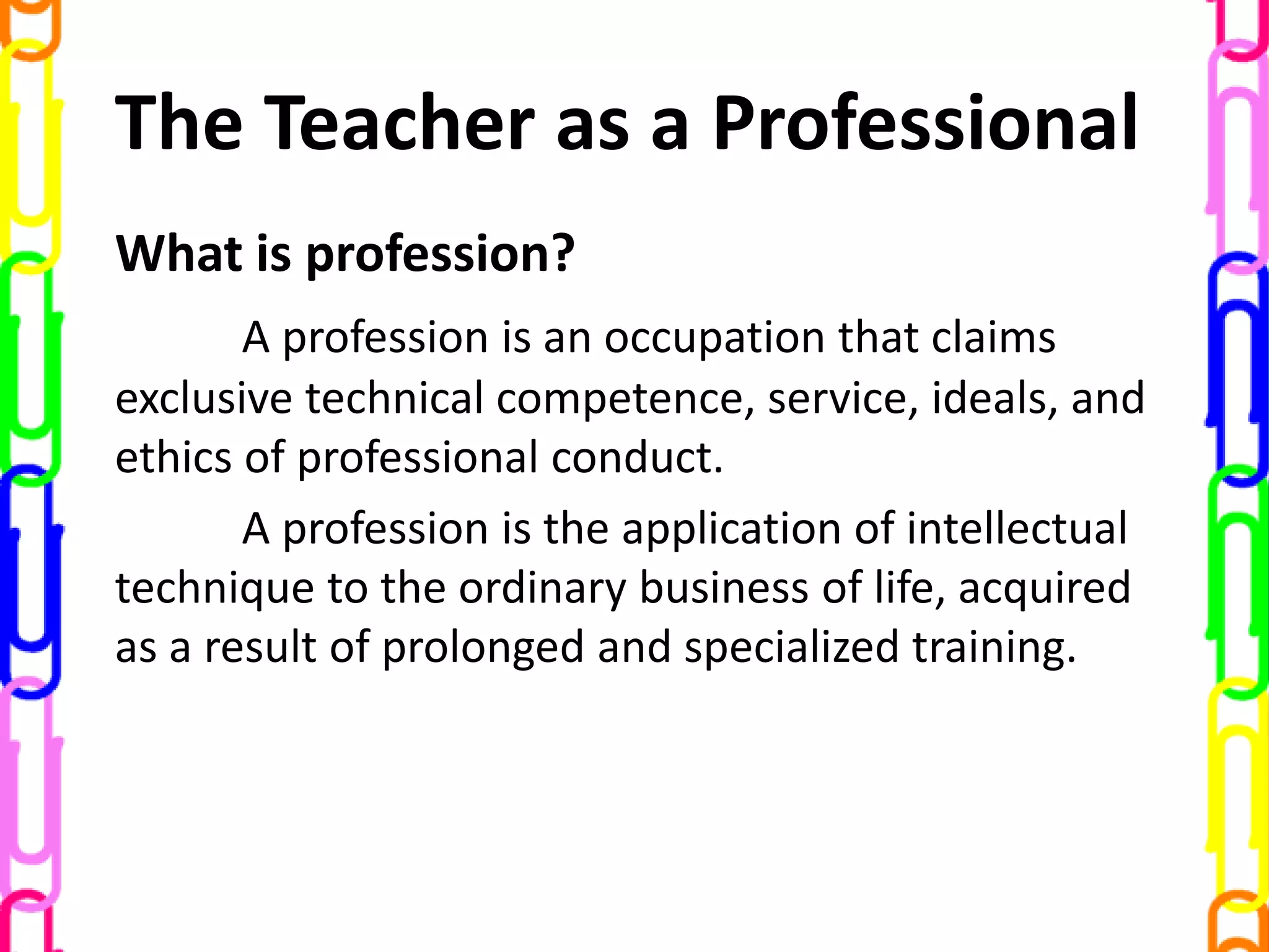 3 topic 1 & 2 (the teaching profession).ppt