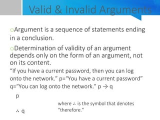 3 Topics ii Valid & Invalid Arguments.pptx.ppt