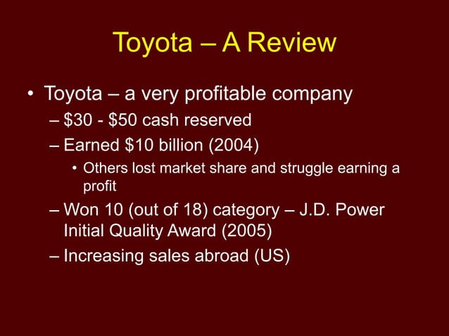 3 Toyota Way - Methodology for improvement | PPT