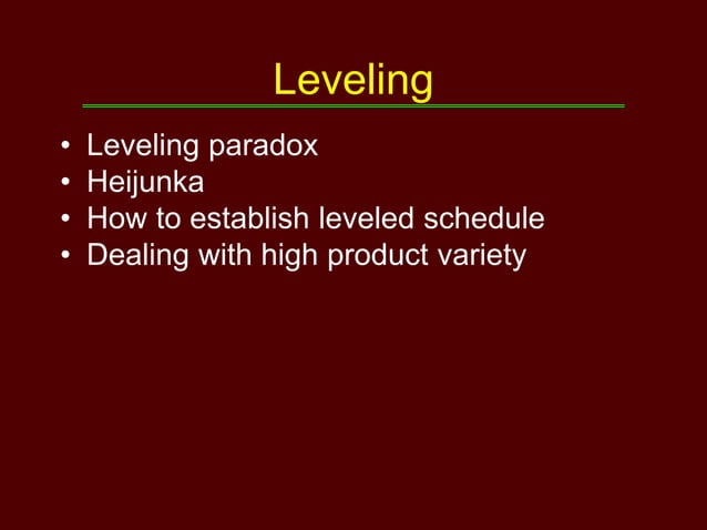 3 Toyota Way - Methodology for improvement | PPT