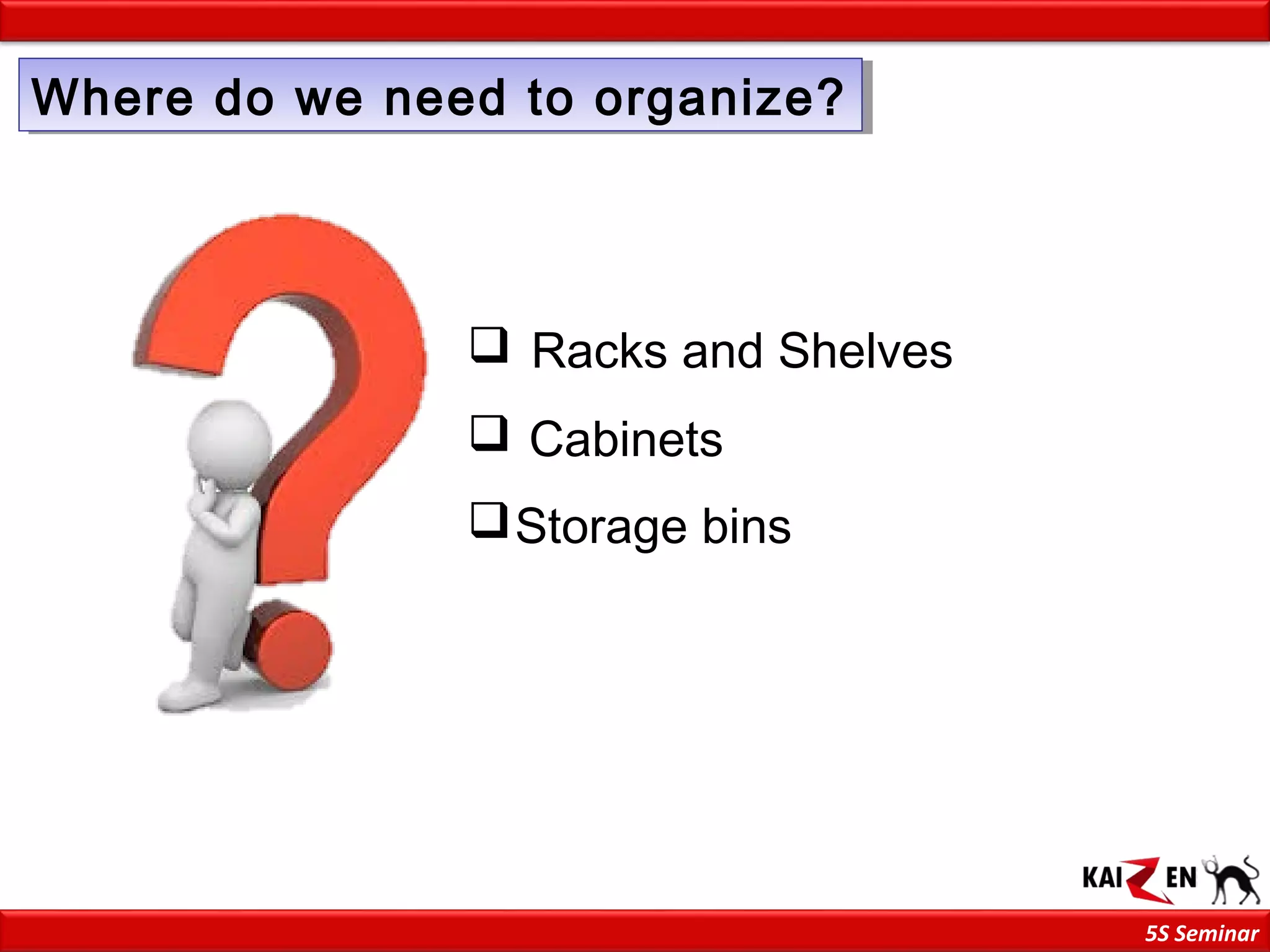 5S Training and Effective 5S Pratices | PPT