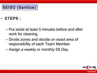 5S Training and Effective 5S Pratices | PPT