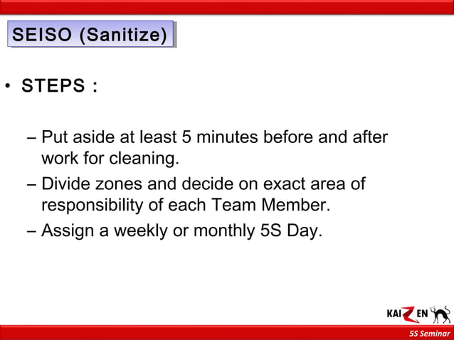 5S Training and Effective 5S Pratices | PPT