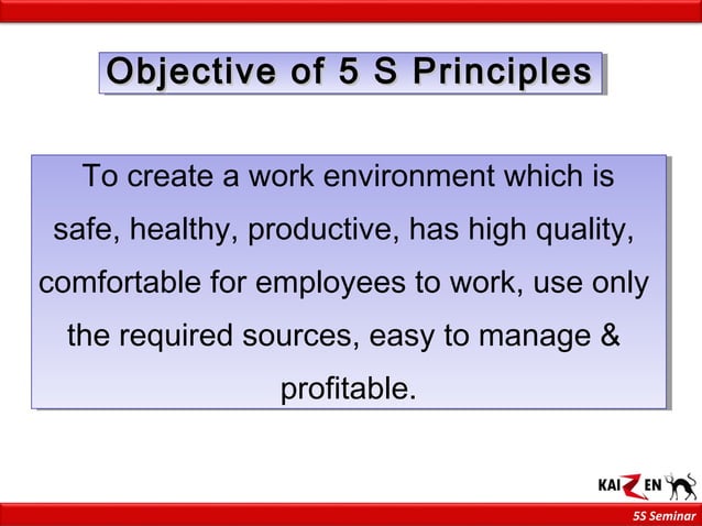 5S Training and Effective 5S Pratices | PPT