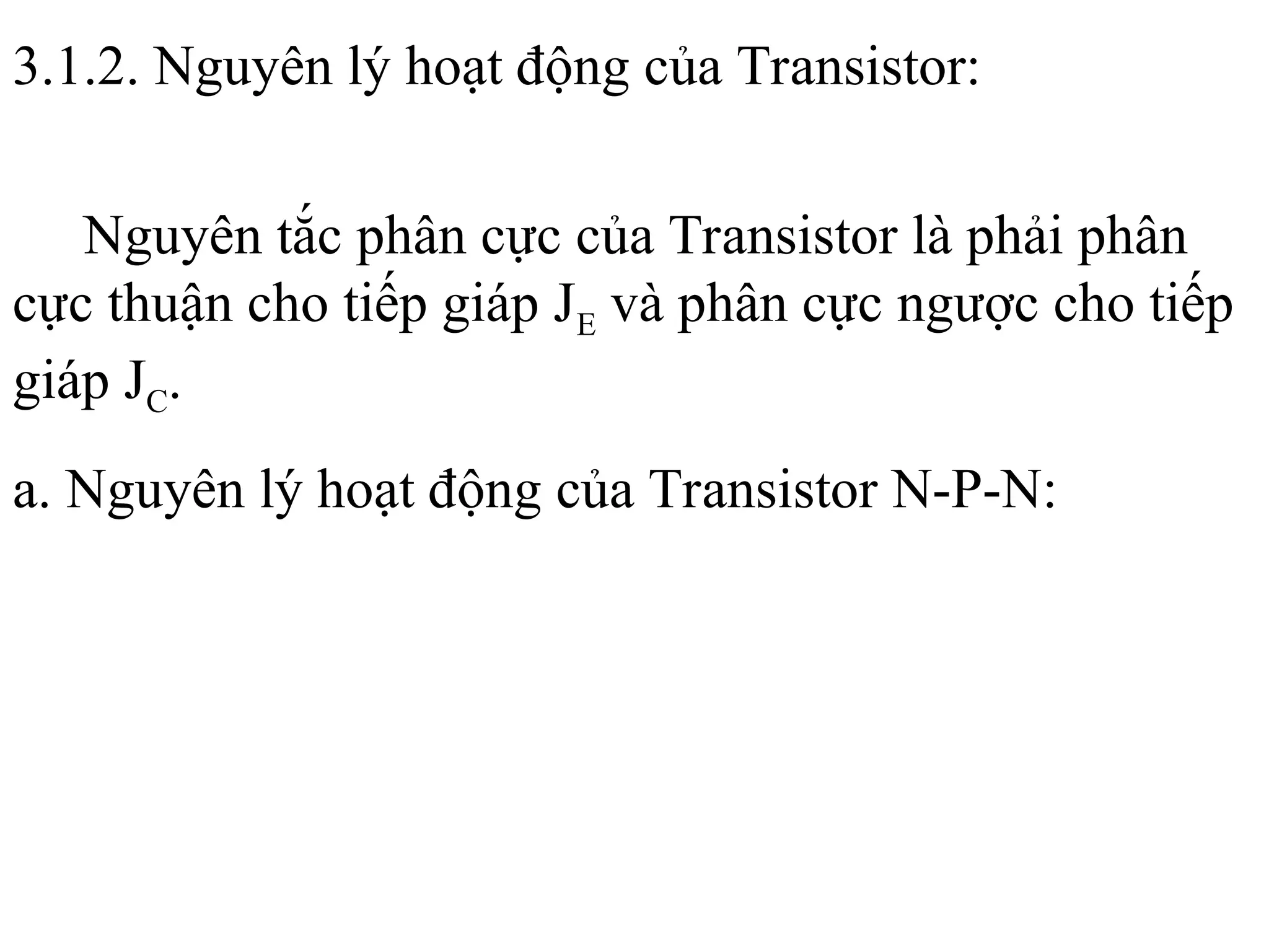 3 TRANSISTOR CONG NGHE LUONG CUC (BJT)DCN.ppt