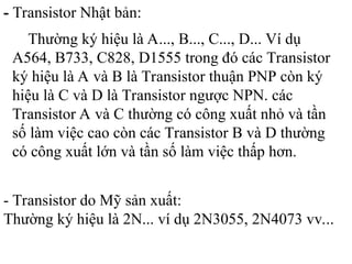 3 TRANSISTOR CONG NGHE LUONG CUC (BJT)DCN.ppt