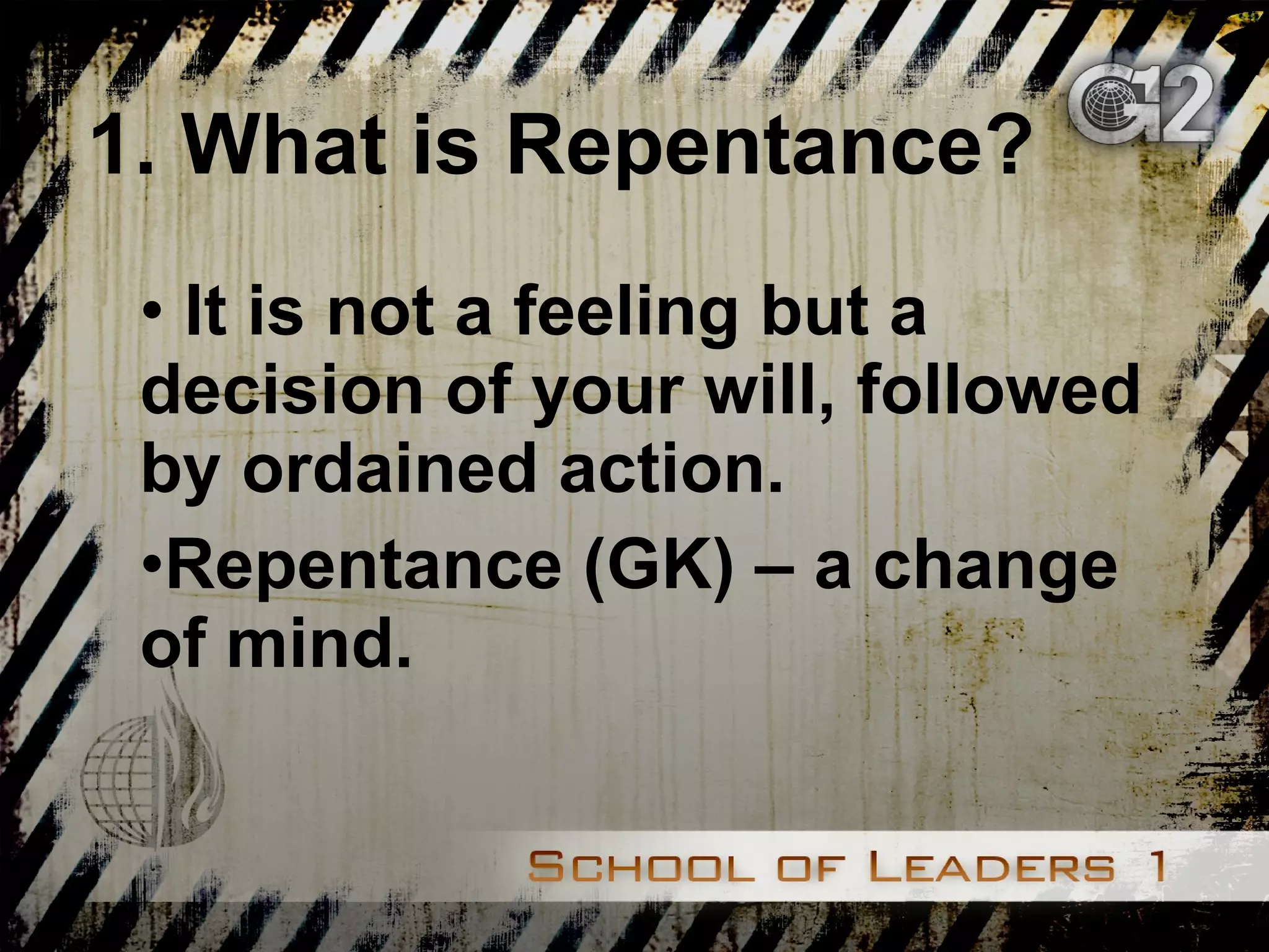 3 true repentance | PPT