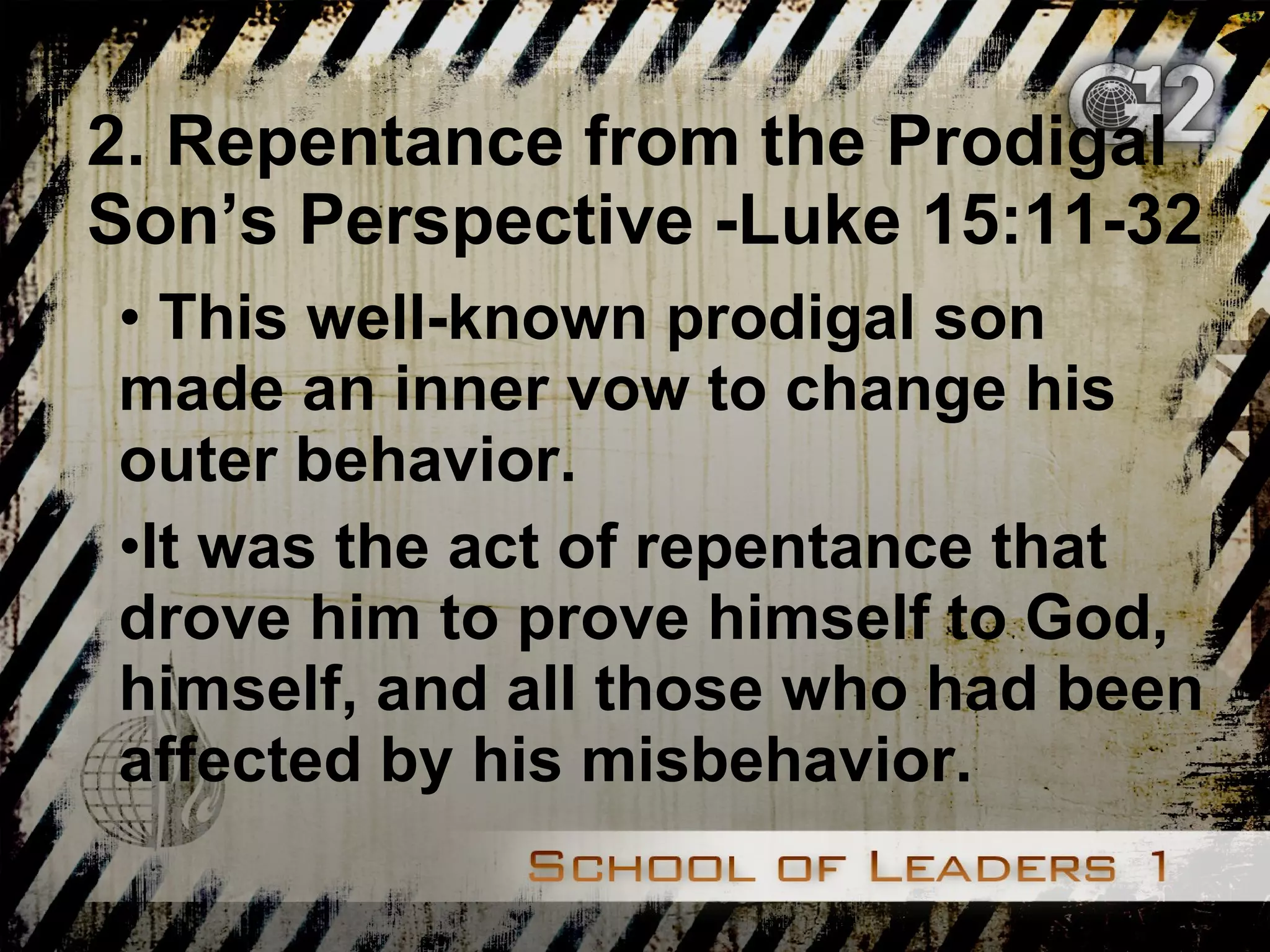 3 true repentance | PPT